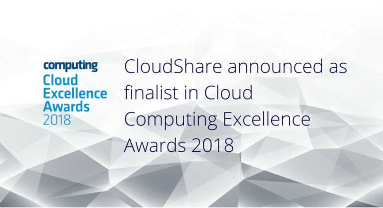 CloudShare Announced as Finalist in Computing Cloud Excellence Awards ...